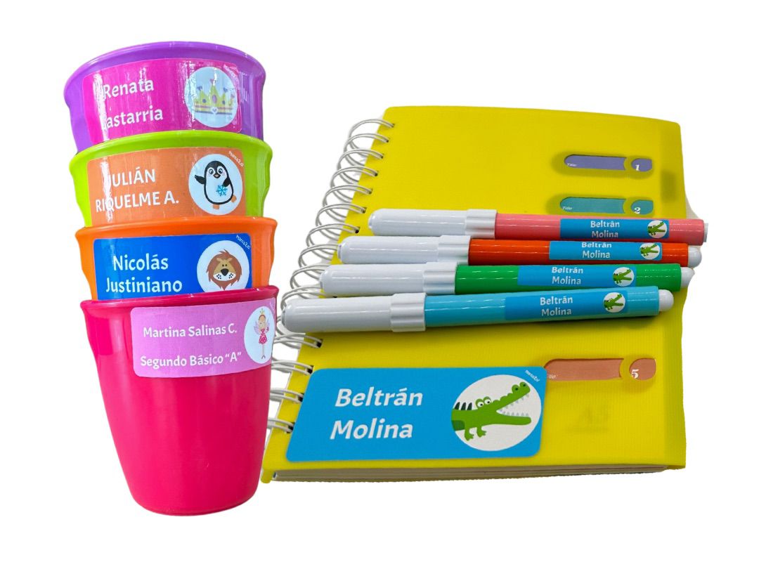 Videos explicativos para pegar stickers para marcar cosas y etiquetas ...