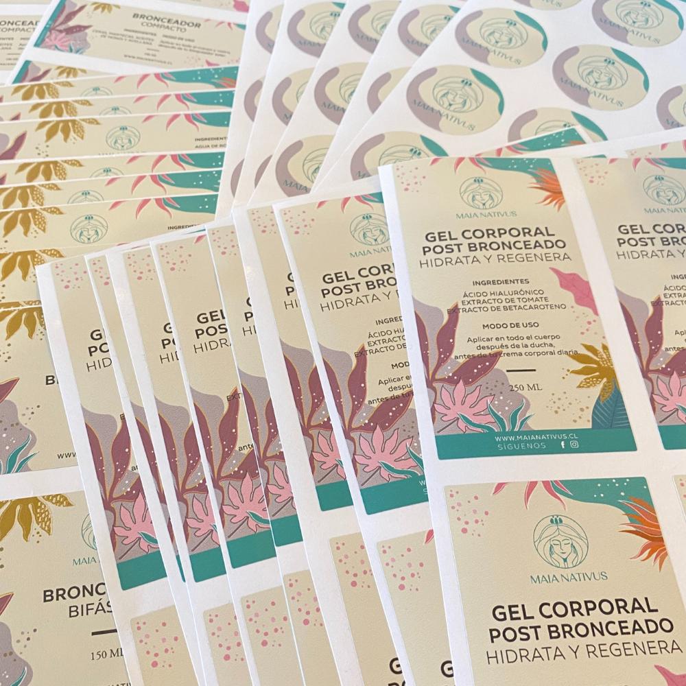 Stickers troquelados - Marca2