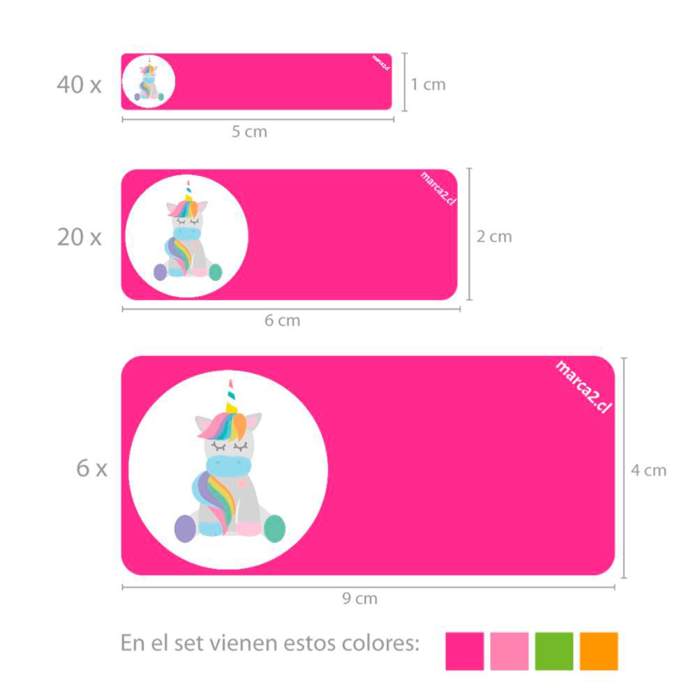 Stickers de 3 tamaños: Infantil / Para rellenar / No personalizados ...